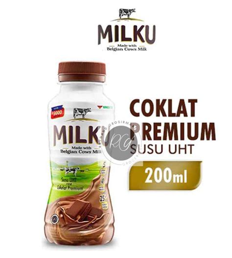 Milku Belgian Chocolate Premium Ml Lazada Indonesia
