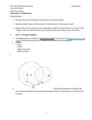101AST Lab3 Spring2021 Docx AST 101 Planetary Astronomy Lab 3 30