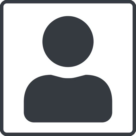 user solid icon by friconix fi stluxl user solid thin line square