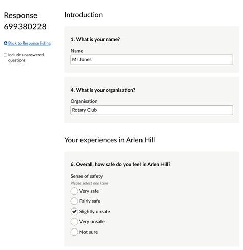 Response Publishing What Do Published Responses Look Like Delib Knowledge Base
