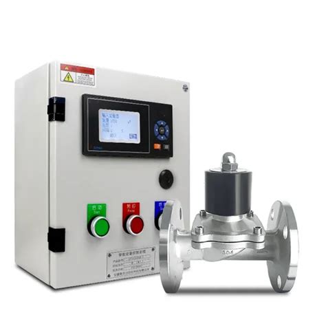 quantitative control box turbine flowmeter solenoid valve supporting