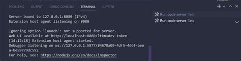 run code server task gets recreated · issue 158886 · microsoft vscode