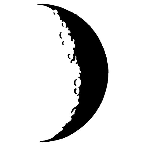 Crescent Moon Stencil