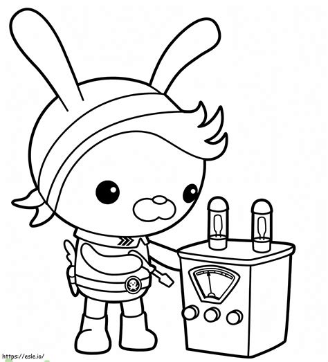 Tweak Octonauts Coloring Page