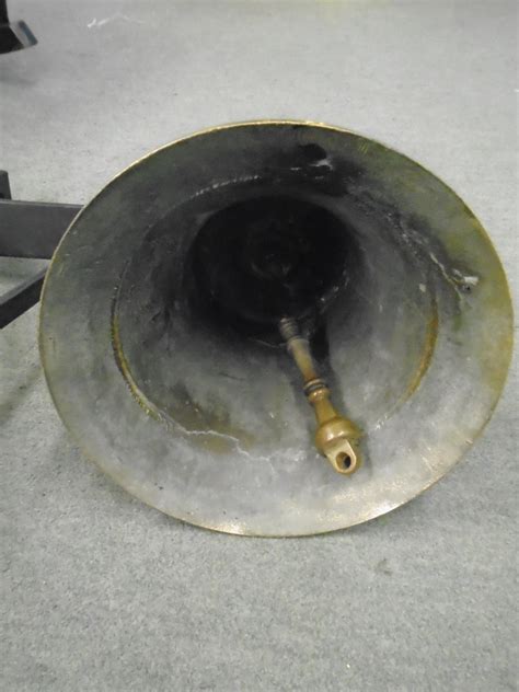 Large Brass Bell And Bracket 452810 Uk