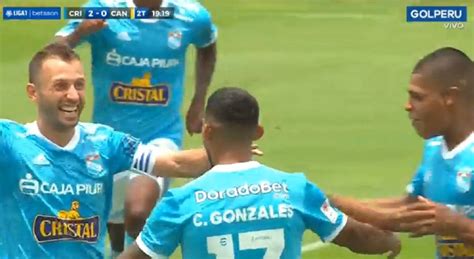Кристофер Гонсалес забил отличный гол и сделал его 2 0 в Спортинг Кристал против Кантолао Лиги 1