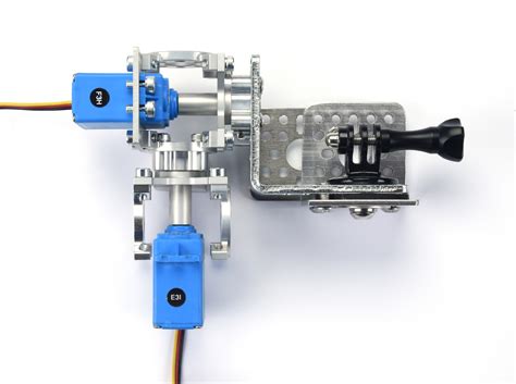 Waterproof Pan Tilt Mechanism PT MECH H O Oz Robotics