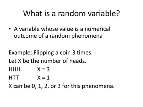 ppt discrete and continuous random variables powerpoint presentation