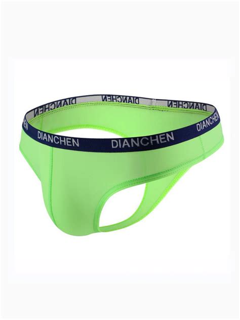 4 Pack Mens Sexy Comfortable Ice Silk Breathable Thong Mr Saker Mr