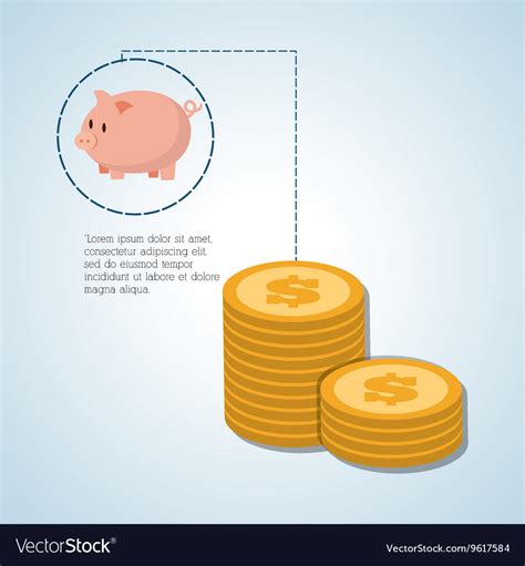 Money Design Commerce Icon Financial Item Vector Image