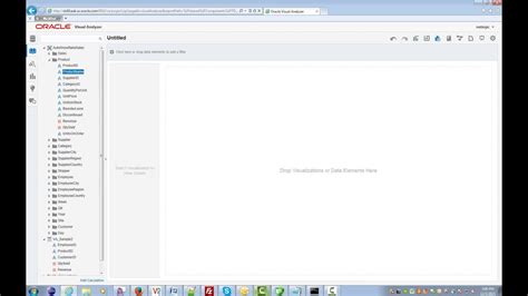 Oracle Bi Visual Analyzer With Teradata Database Youtube