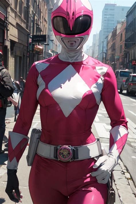 Pink Ranger Ai Generated By Joshuaecw21985 On Deviantart