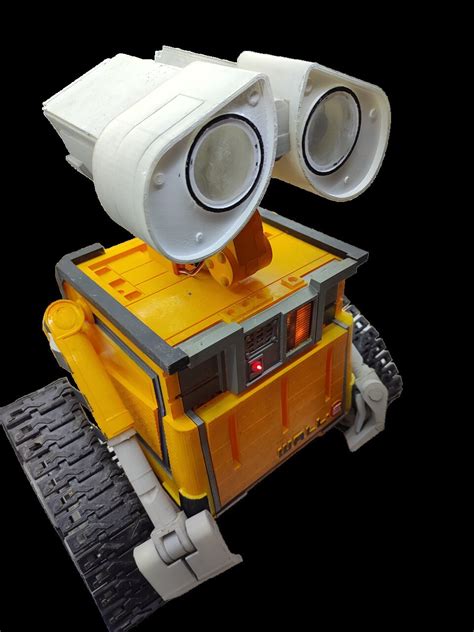 arduino controlled 3d printed wall e robot 44cm tall bluetooth