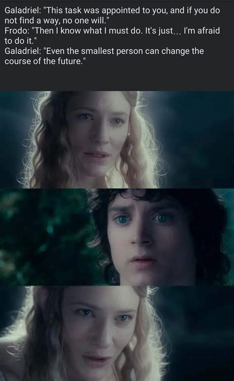 Galadriel And Frodo Lord Of The Rings The Hobbit Rings
