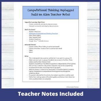 Computer Science Computational Thinking Activities Bundle By Curriculum