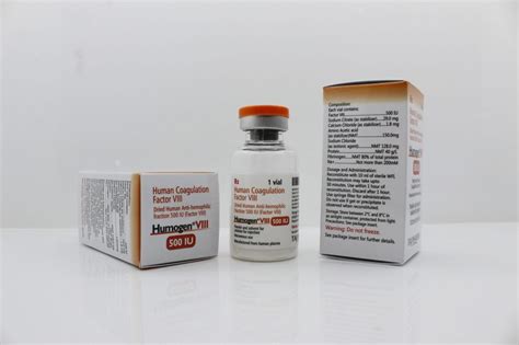 Human Coagulation Factor Viii 500iu Manufacturer And Supplier