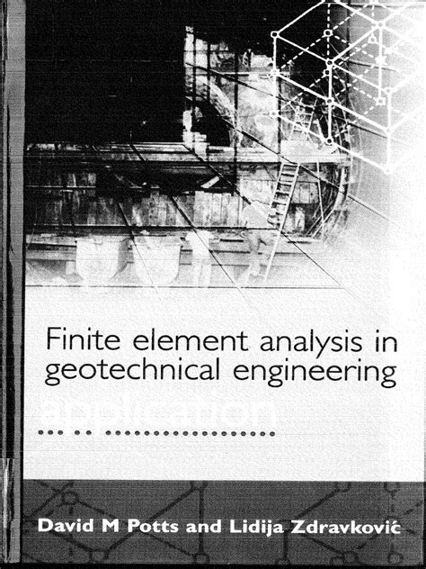 finite element analysis in geotechnicalengineering application by david