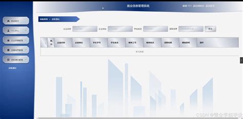 Python毕设就业信息管理系统76g17程序论文 Csdn博客