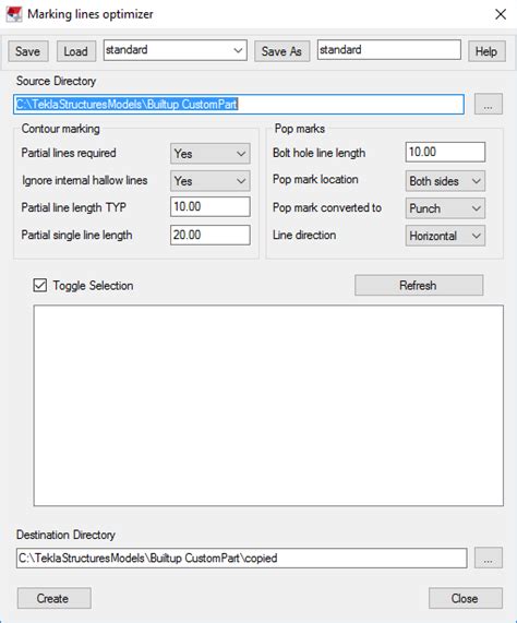 Nc Marking Lines Optimizer Trimble User Assistance