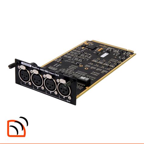 AxC DX8I Stereo AES EBU XLR Input Card Sound Directions Online Catalogue