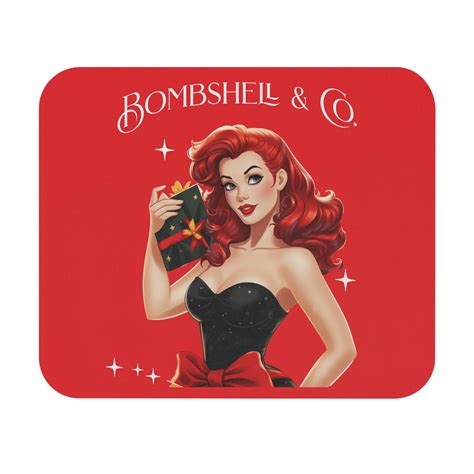 Bombshell Pinup Holiday Pinup Retro Pinup Ts For Her Holiday Ts Ts Under Tree