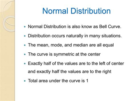 Normal Distributionlec10pptx