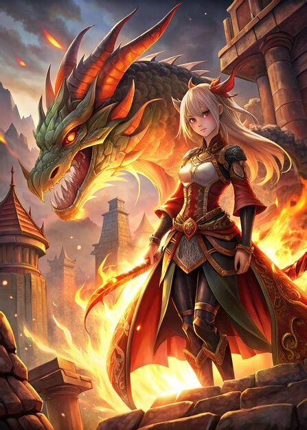Page 7 Anime Girl Dragon Images Free Download On Freepik