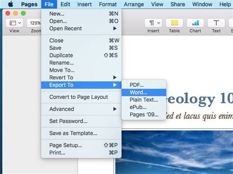 How To Convert And Open Apple Pages File In Word On Windows PC