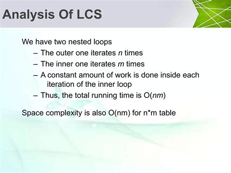 Longest Common Subsequence | PPTX | Programming Languages | Computing