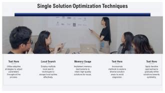 Single Solution Optimization Techniques Hyperheuristics PPT Demonstration ACP PPT PowerPoint