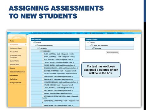 Ppt Managing Student Assessments With Acuity A Guide For Educators