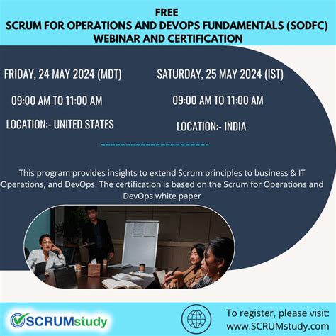 Free Webinar On Scrum For Operations And Devops Jeetendra Roy Posted On The Topic Linkedin
