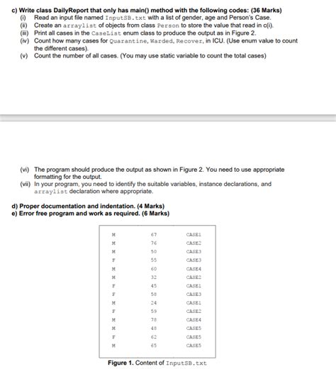 Solved C Write Class Dailyreport That Only Has Main
