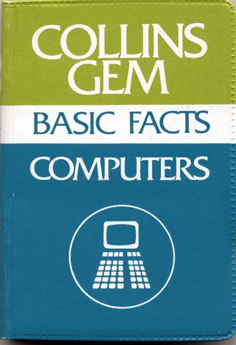 Collins Gem Basic Facts Computers 1983 Book Computing History