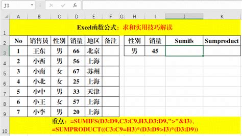Excel中都有哪些求和函数应该如何使用 天天办公网