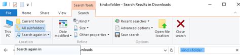 Advanced Search In Windows 7 For Only Folder Names Super User