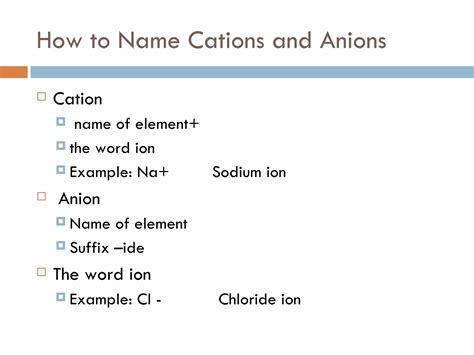 Acid And Ionic Nomenclature Ppt