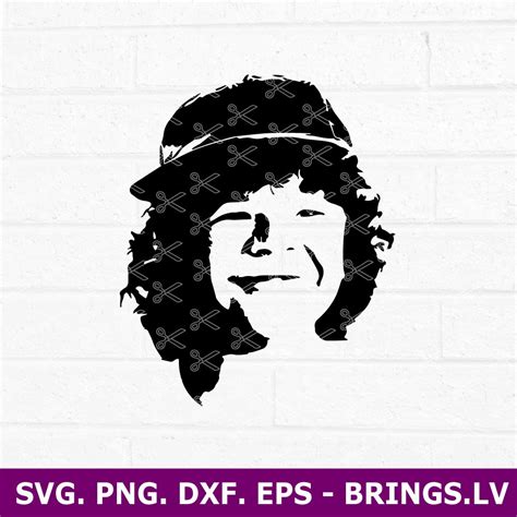 Dustin Henderson Stranger Things Svg Png Dxf Eps Cut Files