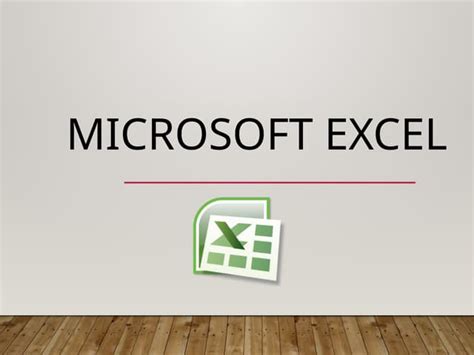Excel1 1يساعد المستخدم على بناء الجداول بكل سهولة وإجراء العمليات