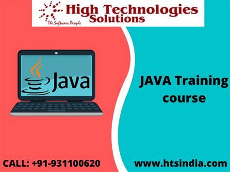 trained from hts india in java course basic computer training software training course in