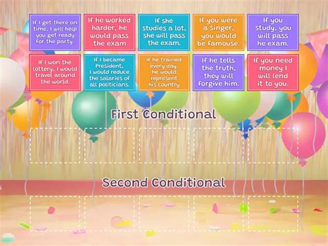 first and second conditional group sort