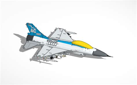 3d Design F 16 Fighting Falcon Tinkercad