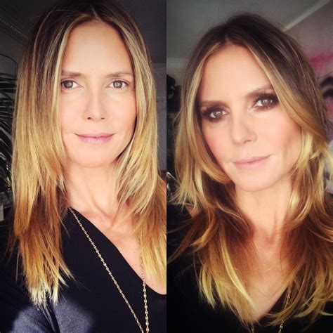 Heidi Klum Before And After