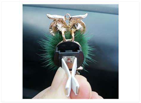 Aroma Difuzér Do Auta Sova Modrá Klip Aromaterapia