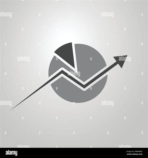 Business Analysis Symbol Concept With Pie Chart Icon Stock Vector Image