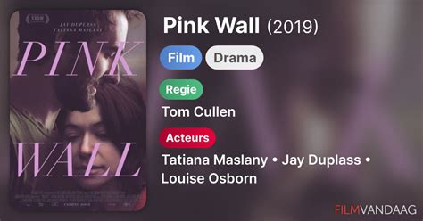 Pink Wall Film 2019 Filmvandaag Nl