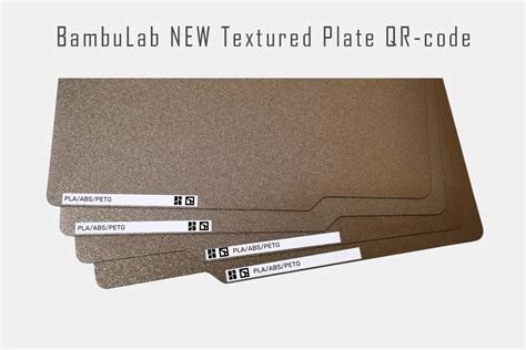 Bambu Lab NEW Textured Plate QR Code By DPF MakerWorld Download Free D Models