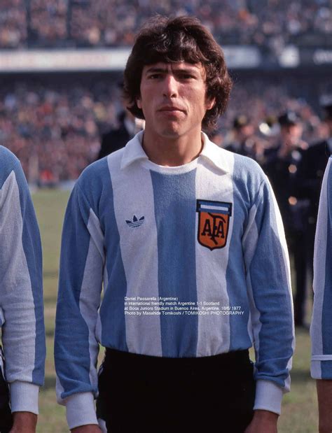 Download Daniel Passarella In Argentina Adidas Jersey Wallpaper