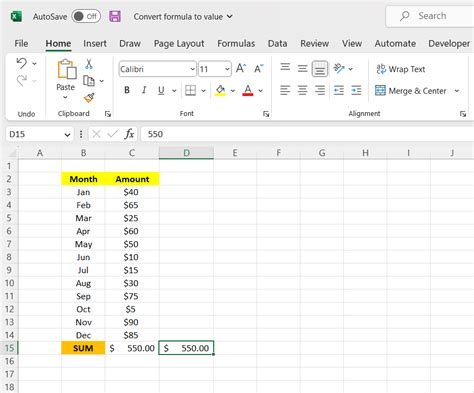 Excel Convert Formula To Value Step By Step Guide With Examples Wall Street Oasis