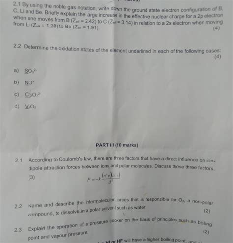 Solved By Using The Noble Gas Notation Write Down The Chegg